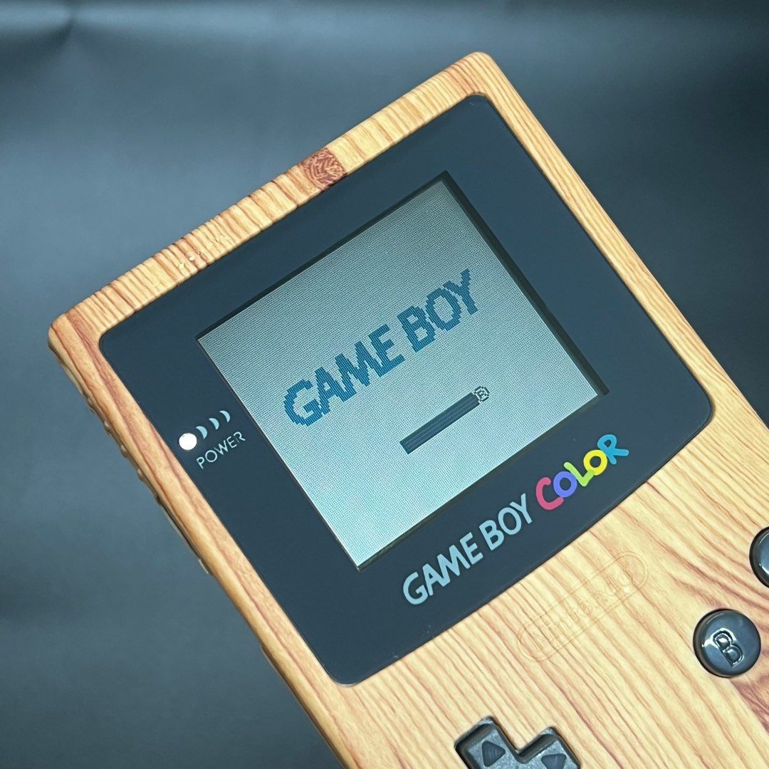 Nintendo Gameboy Colour (Wood design), Video Gaming, Video Game ...