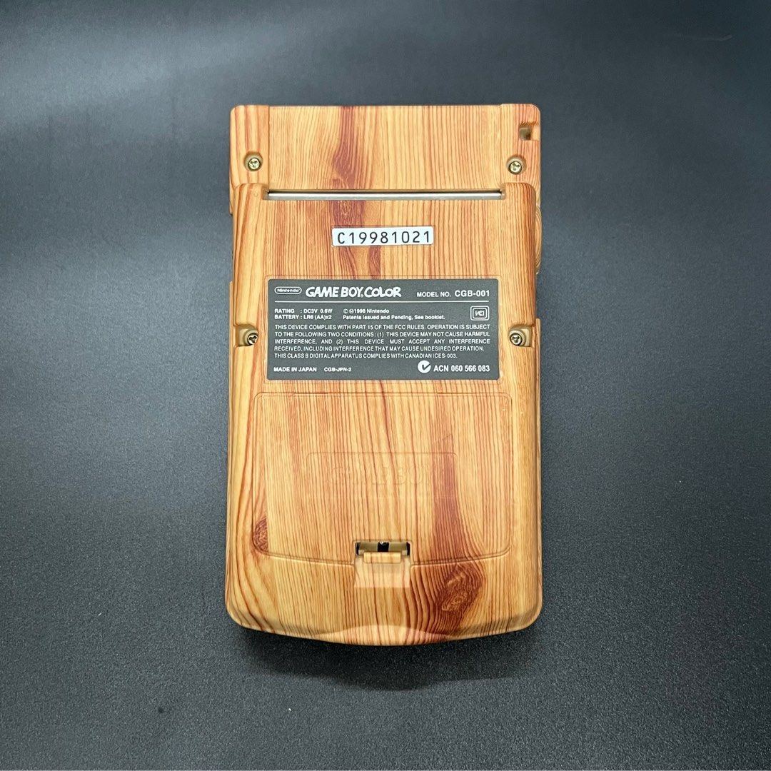 Nintendo Gameboy Colour (Wood design), Video Gaming, Video Game ...