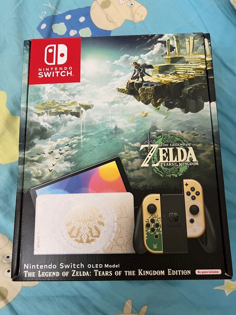 Nintendo Switch Oled Zelda ToTK edition, Video Gaming, Video Games ...