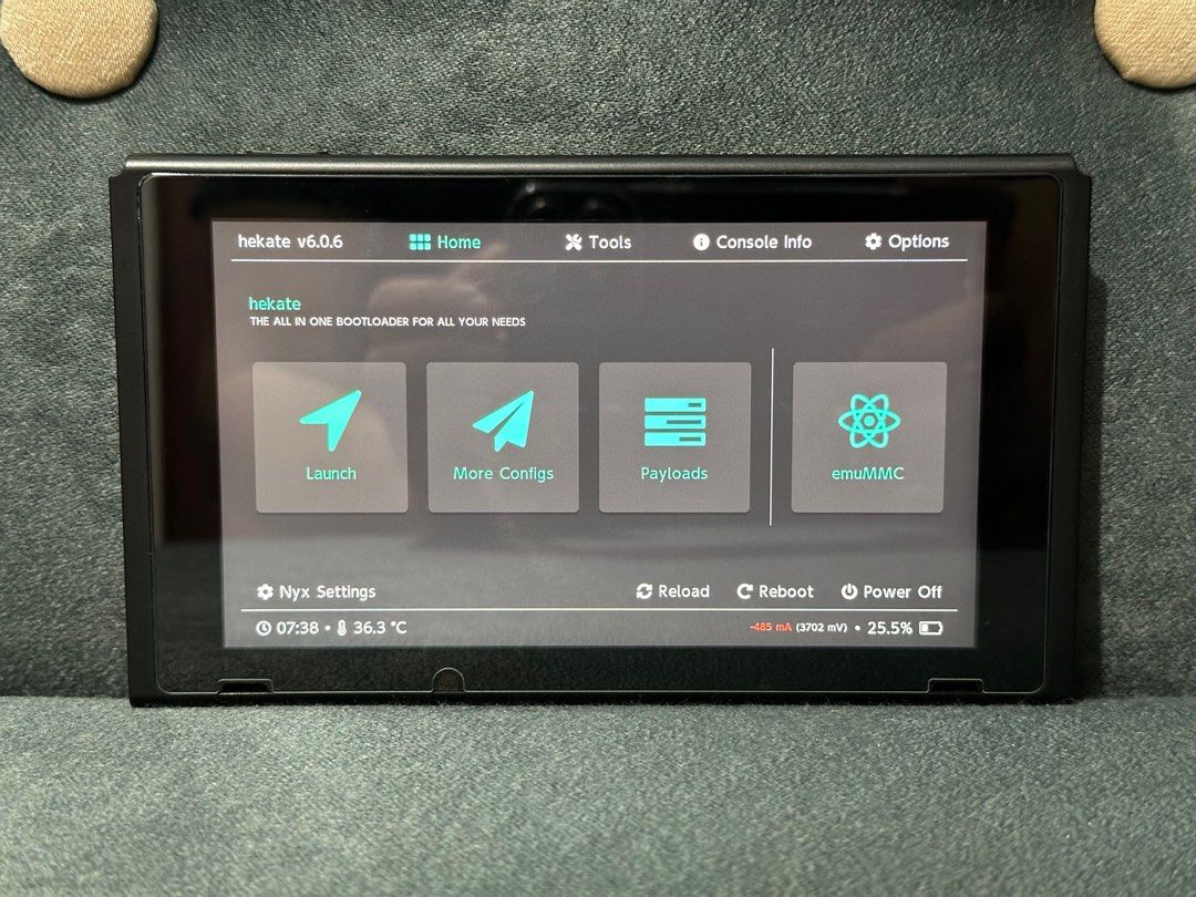 Nintendo Switch V1 Tablet - JB Picofly (#09), Video Gaming, Video Game ...