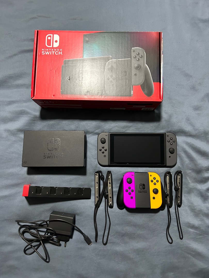 Nintendo Switch (With extras!!), Video Gaming, Video Game Consoles, Nintendo on Carousell