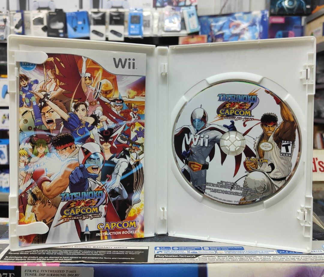 Nintendo Wii Tatsunoko vs Capcom Ultimate All Stars, Video Gaming ...