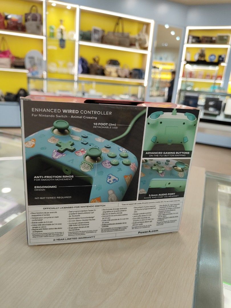 Nintento Wired Game Controller, Video Gaming, Gaming Accessories, Controllers on Carousell