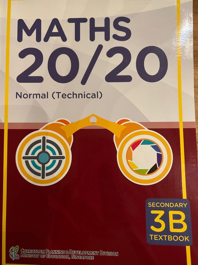 Normal (Technical) Maths Textbook 3A & 3B, Hobbies & Toys, Books ...