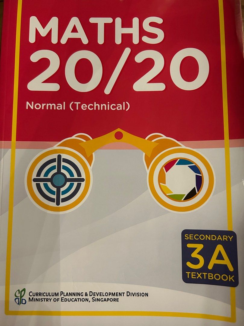 Normal (Technical) Maths Textbook 3A & 3B, Hobbies & Toys, Books ...