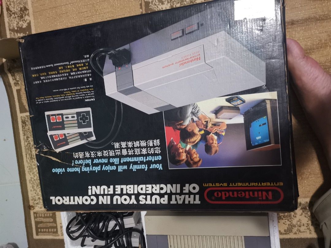 Old nintendo entertainment system NES, Video Gaming, Video Game ...