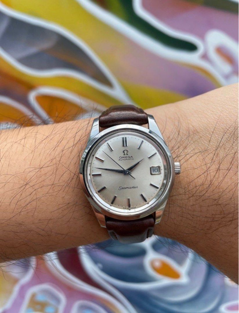 Vintage Omega Seamaster 166.010, Luxury, Watches on Carousell