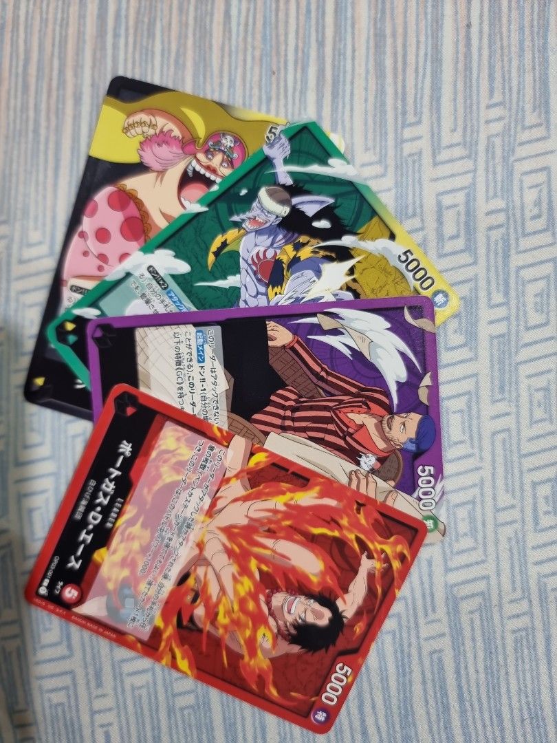 One Piece (Leader Pack Cards), Hobbies & Toys, Toys & Games on Carousell