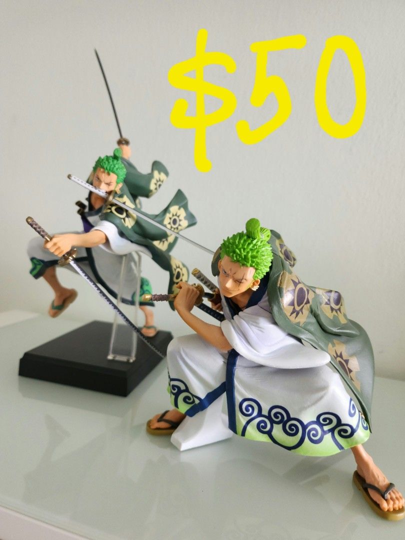 One piece Zoro (set), Hobbies & Toys, Toys & Games on Carousell