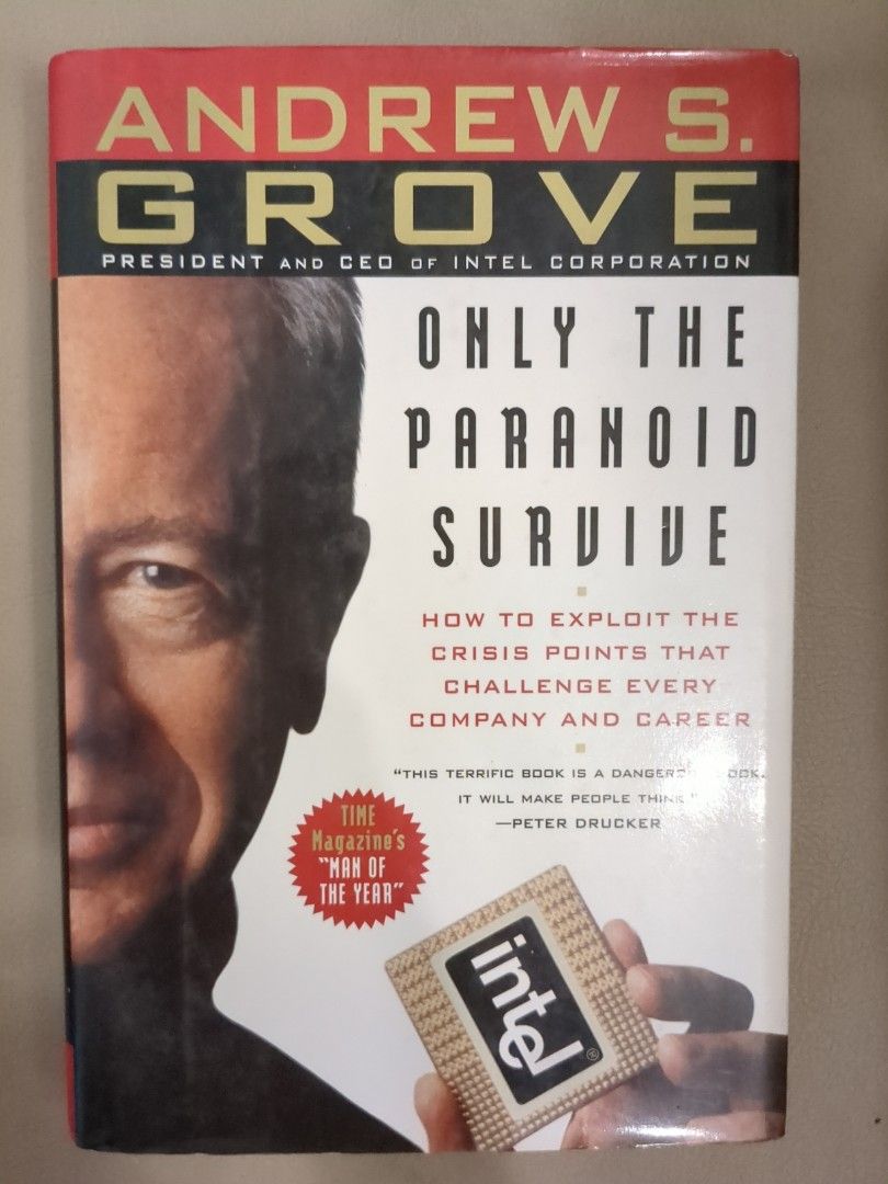 Only the Paranoid Survive by Andrew Grove (Hardbound), Hobbies & Toys ...