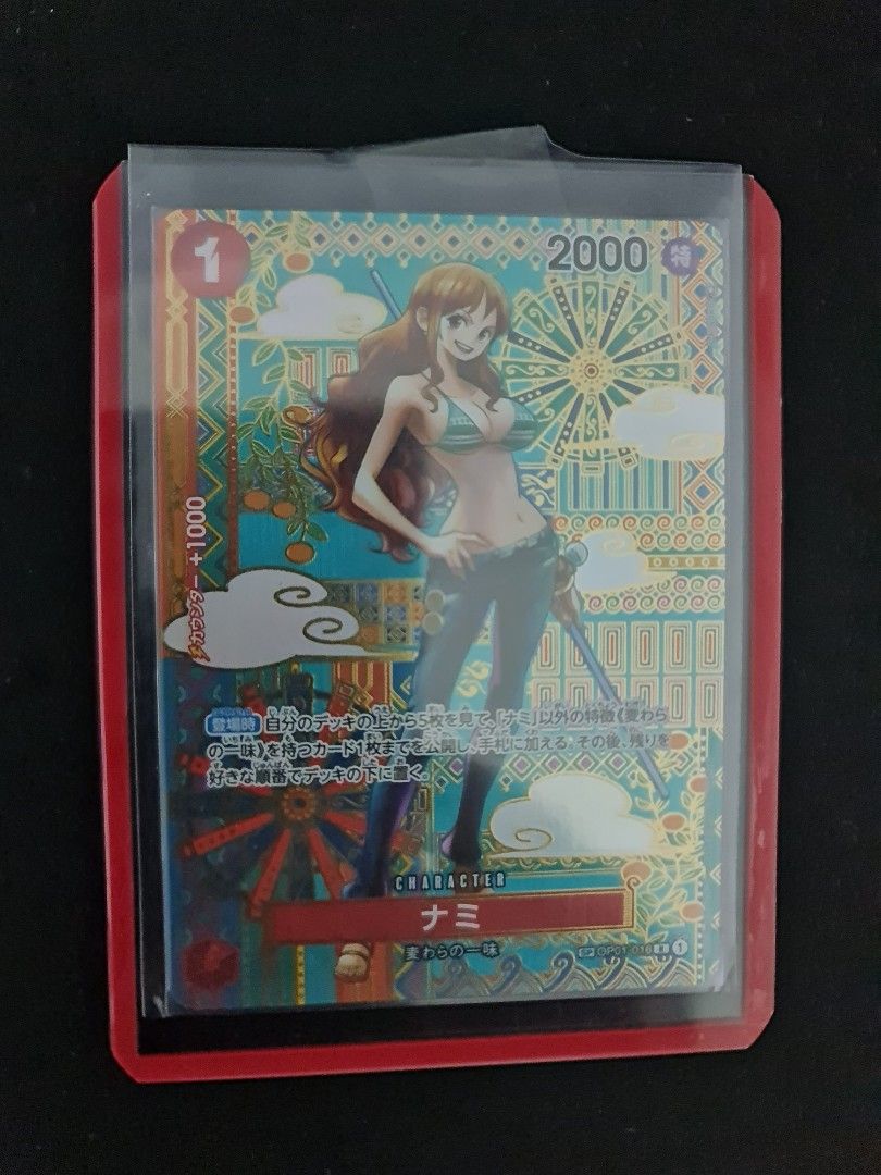 OP TCG OP05- NAMI SP, Hobbies & Toys, Toys & Games on Carousell