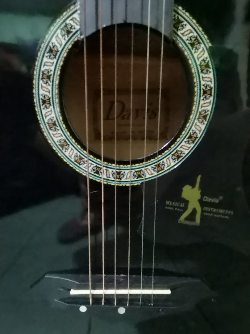 Original Davis Guitar, Hobbies & Toys, Music & Media, Musical ...