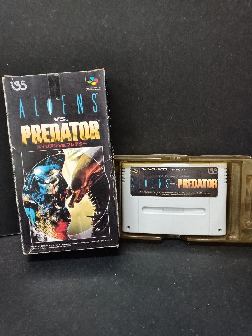 Original Famicom - Alien VS Predator - Super Famicom Licensed by ...