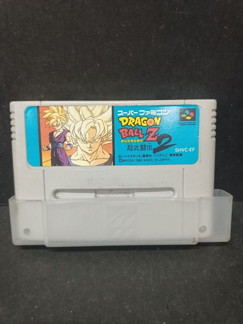 Original Famicom: Dragon Ball Z 2 - Super Famicom Licensed by Nintendo ...