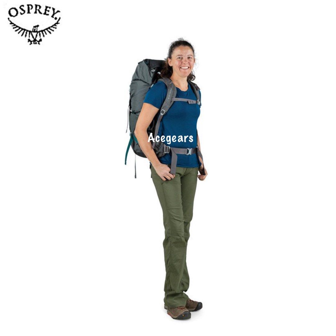 OSPREY RENN 50 BACKPACK | TREKKING | BACKPACKING COLOR : AURORA PURPLE , Sports Equipment, Other ...