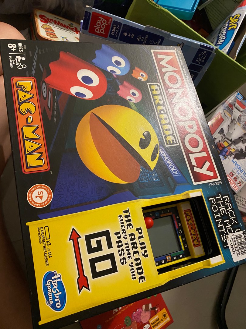 Pacman Arcade Monopoly, Hobbies & Toys, Toys & Games on Carousell
