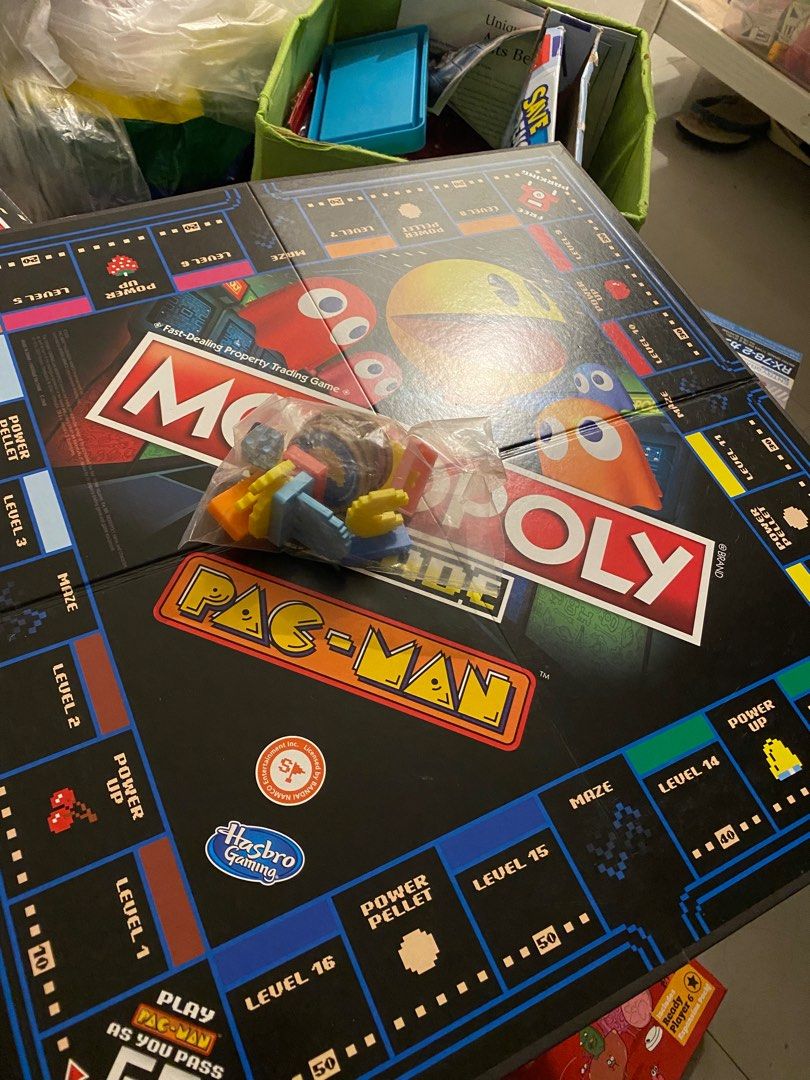 Pacman Arcade Monopoly, Hobbies & Toys, Toys & Games on Carousell