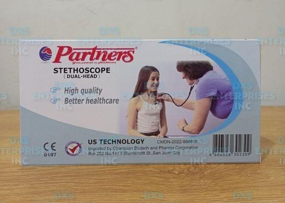 PARTNERS DUAL HEAD STETHOSCOPE, Health & Nutrition, Medical Supplies & Tools on Carousell