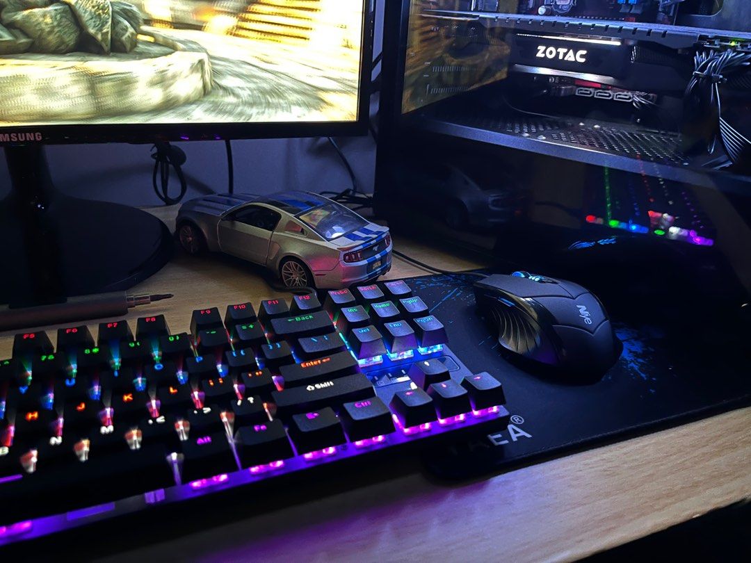 PC+Monitor+KB+Mouse Gaming Set Up Bundle, Computers & Tech, Desktops on ...