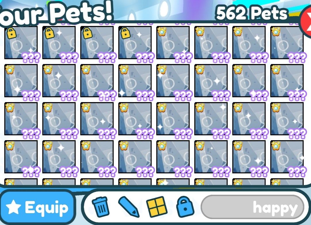 Pet Simulator X PSX Huge Happy Rock, Video Gaming, Gaming Accessories ...