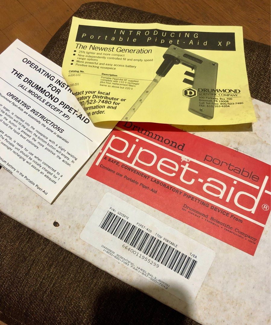 Pipette full set, Health & Nutrition, Medical Supplies & Tools on Carousell