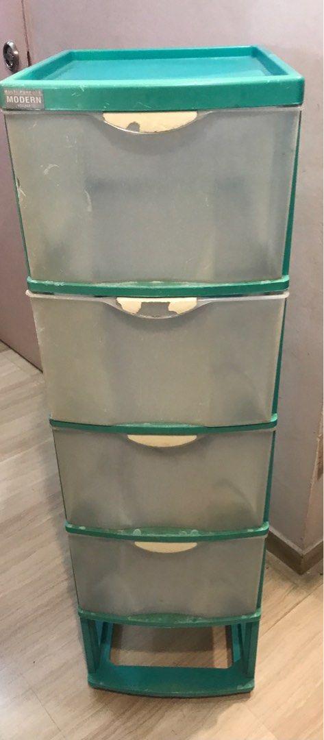 FREE 5 tier Toyogo Plastic pull out Drawers, Furniture & Home Living ...