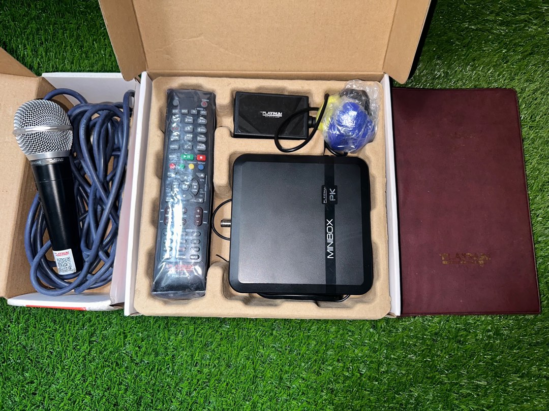 PLATINUM KS-100 MINIBOX 16K SONGS COMPLETE PACKAGE, Audio, Other Audio Equipment on Carousell