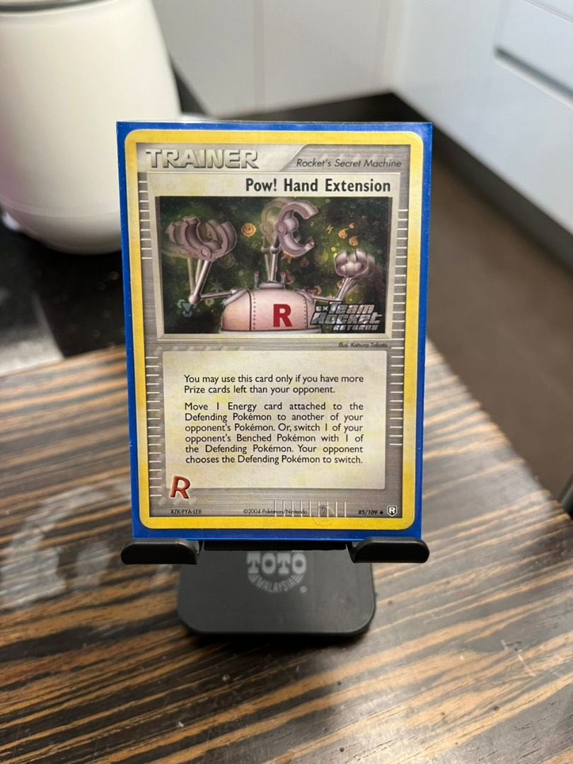 Pokemon TCG - 2004 Team Rocket Returns - Pow! Hand Extension - RH - 85/ ...