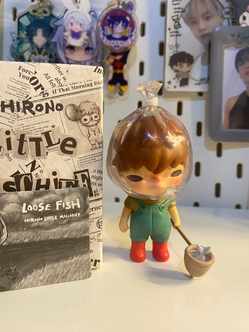 Pop Mart Hirono Loose Fish Little Mischief Series, Hobbies & Toys, Toys ...