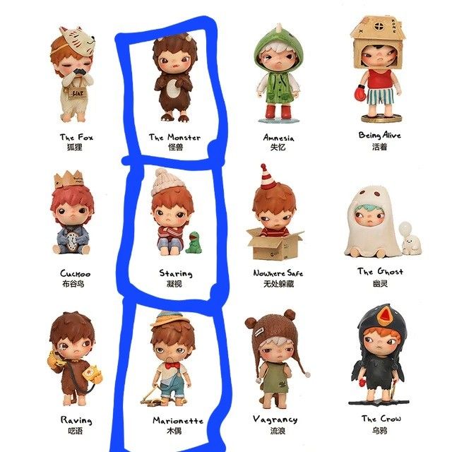 Popmart Hirono One Series, Hobbies & Toys, Toys & Games on Carousell