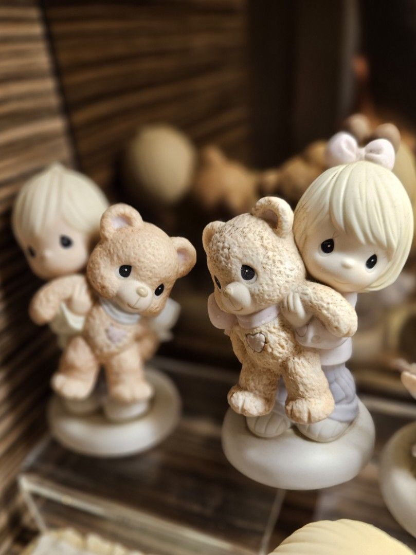 Set of 6 Precious Moments - My Teddy Bear, Hobbies & Toys, Memorabilia ...