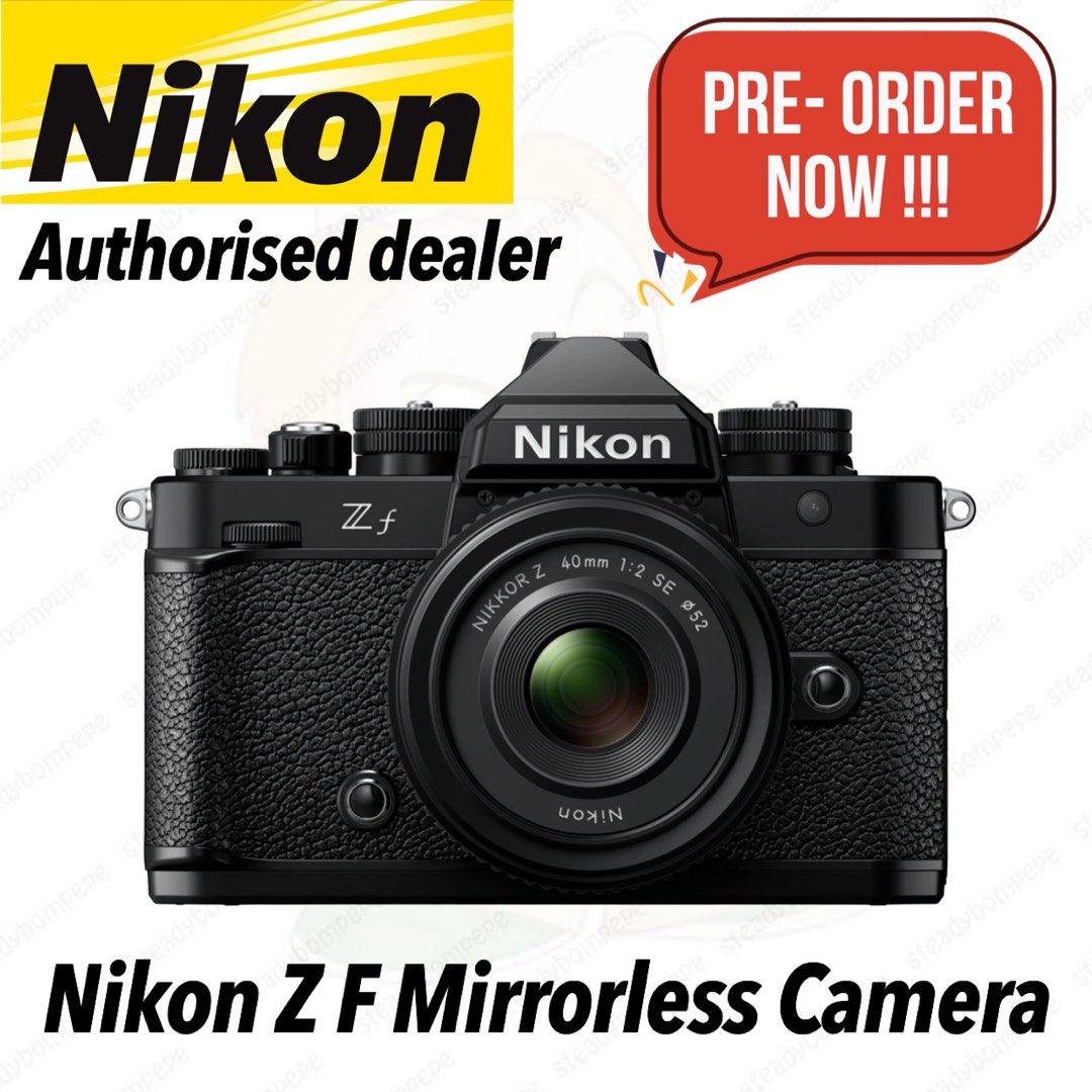 PREORDER Nikon Z F Mirrorless Camera ; Nikon ZF, Photography, Cameras ...