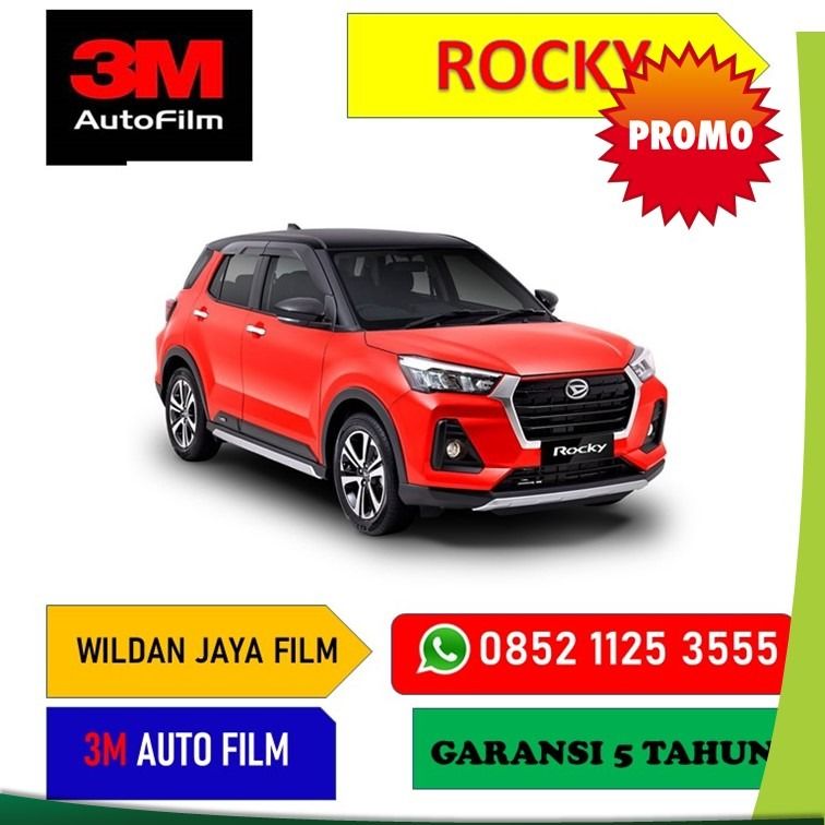 Promo Kaca Film Mobil Kaca Film Toyota Raize dan Daihatsu Rocky 3M ...