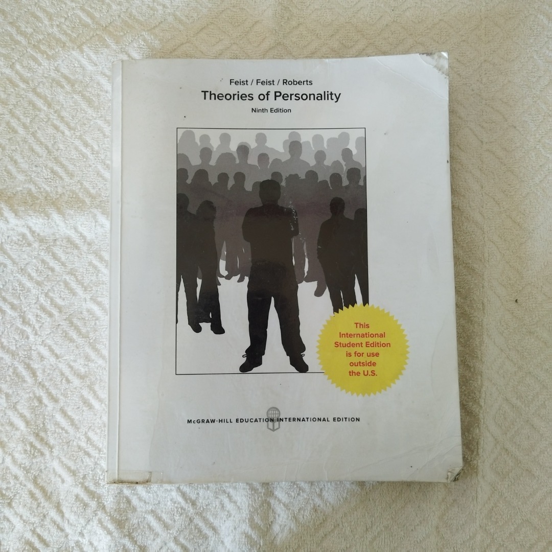 Psychology Book - Theories of Personality 9th Ed. (Feist, Feist ...