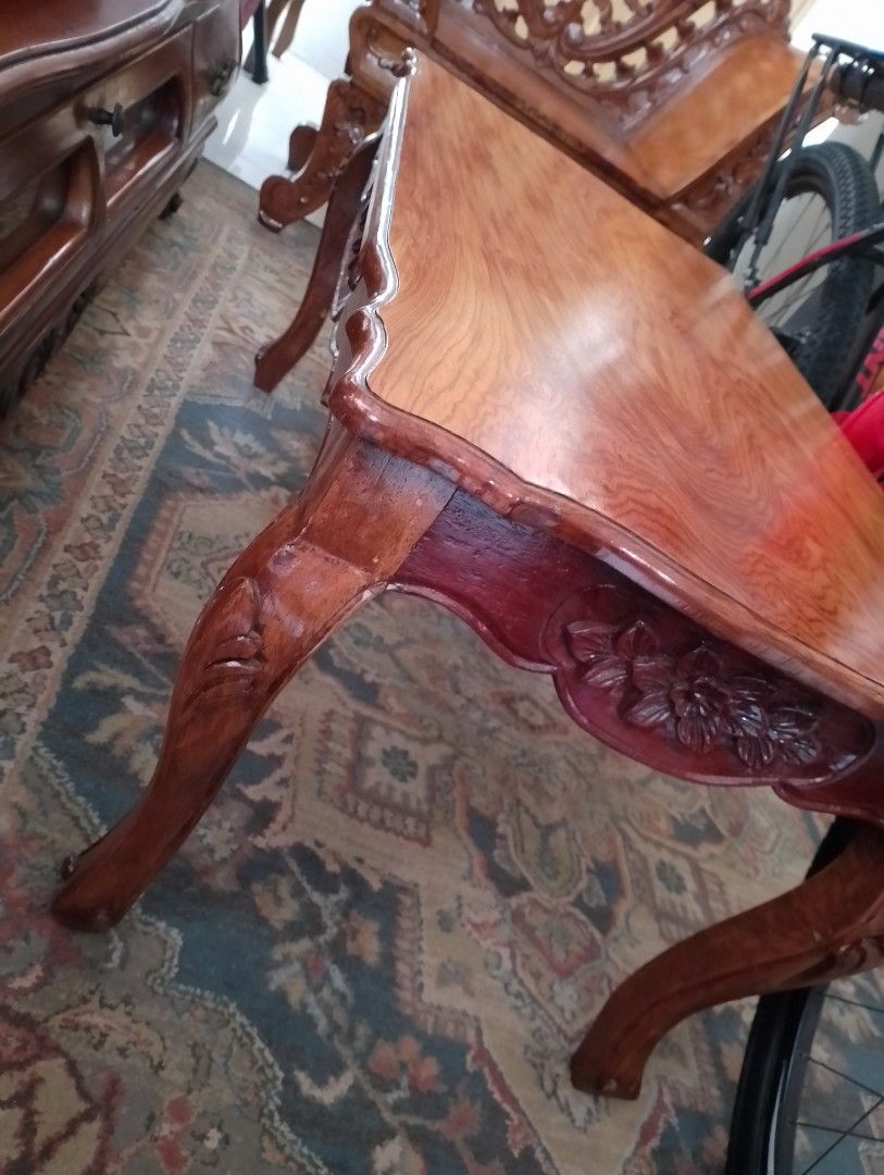 Pure Red Narra Cleopatra set, Furniture & Home Living, Furniture, Sofas ...