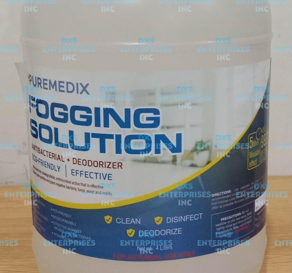PUREMEDIX FOGGING SOLUTION 4 LITERS, Health & Nutrition, Medical ...