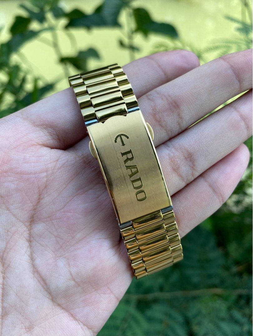 RADO DiaStar The Original Red Stones Dial, Luxury, Watches on Carousell