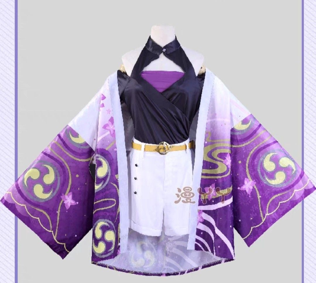 Raiden shogun cosplay casual genshin impact, Hobbies & Toys, Toys ...