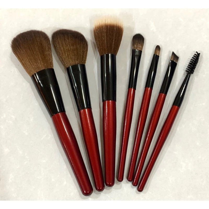 Red Brush Set, Beauty & Personal Care, Face, Makeup on Carousell
