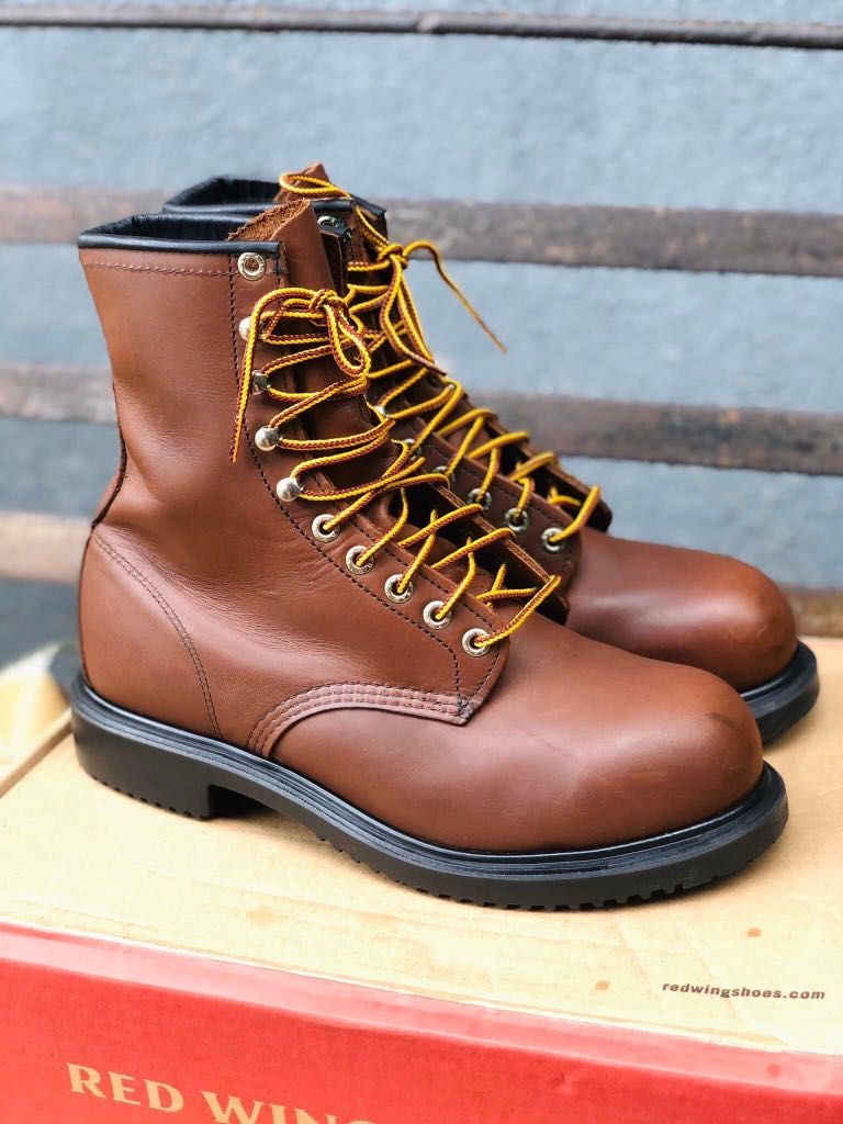 RED WING 2233 STEEL TOE, Men's Fashion, Footwear, Boots on Carousell