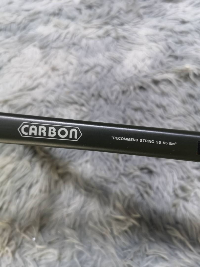 Redson Carbon Tennis Racket, Sports Equipment, Sports & Games, Racket ...