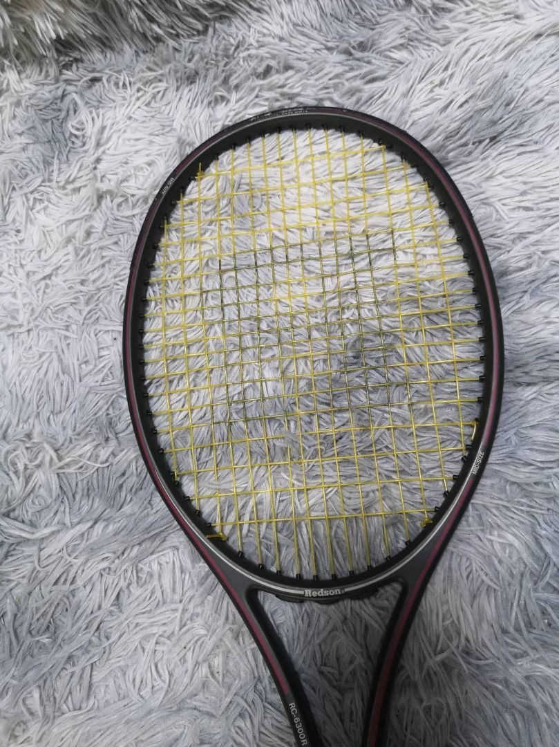 Redson Carbon Tennis Racket, Sports Equipment, Sports & Games, Racket ...