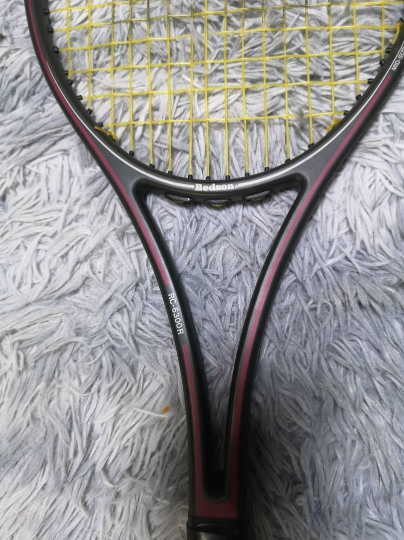 Redson Carbon Tennis Racket, Sports Equipment, Sports & Games, Racket ...
