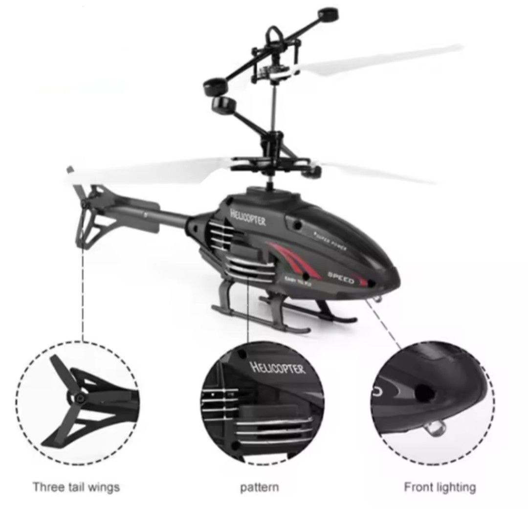 Remote control mini helicopter boys birthday present toys remote ...