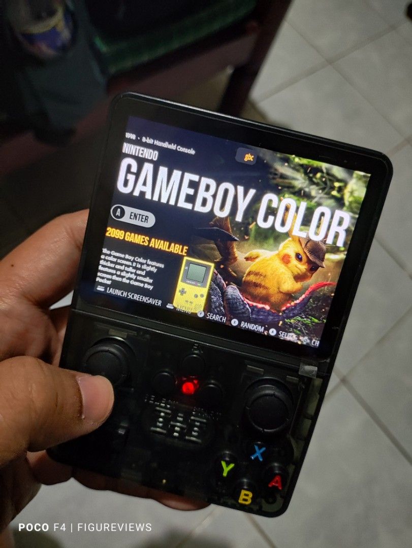 RETRO GAME R35S 15k games Transparent Black Handheld PS1, GBA, Arcade, GBC, GB, some PSP, etc ...