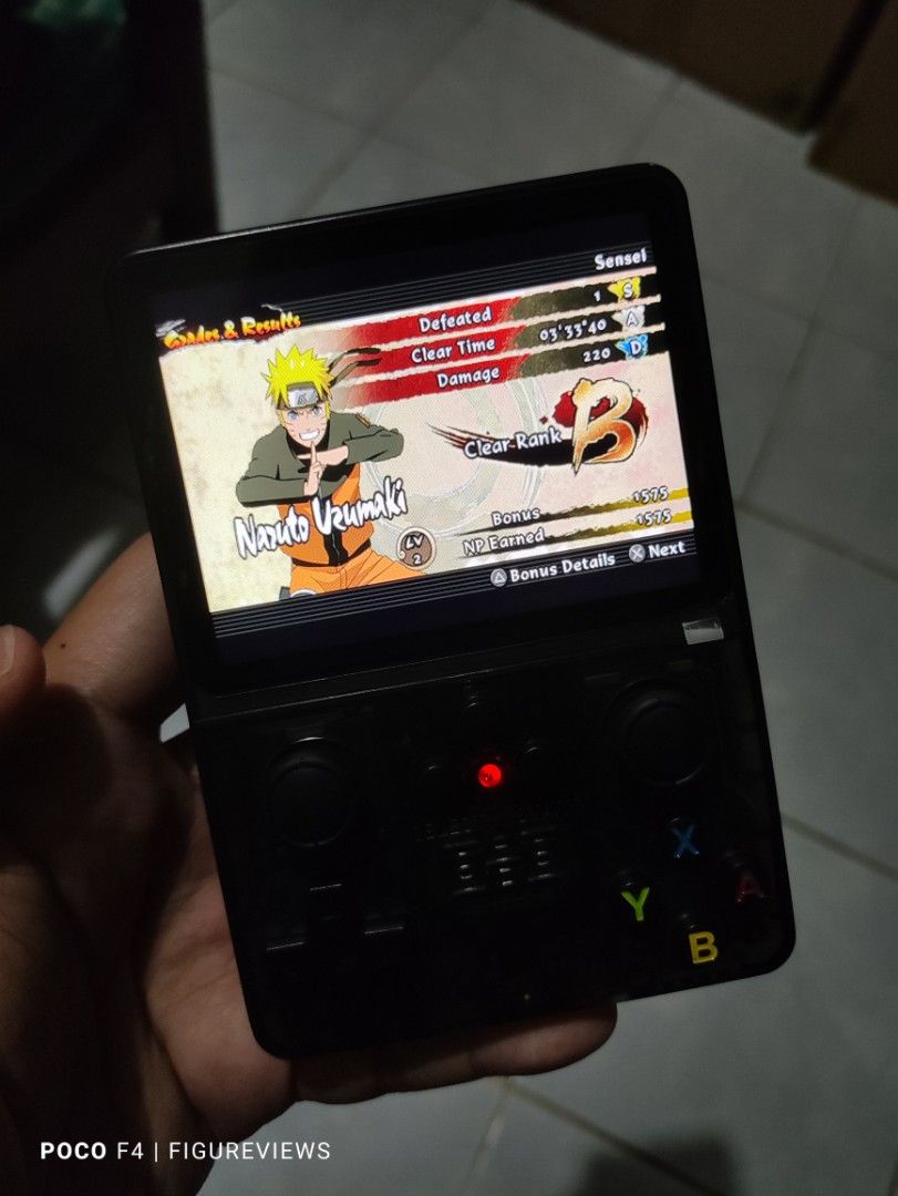 RETRO GAME R35S 15k games Transparent Black Handheld PS1, GBA, Arcade ...