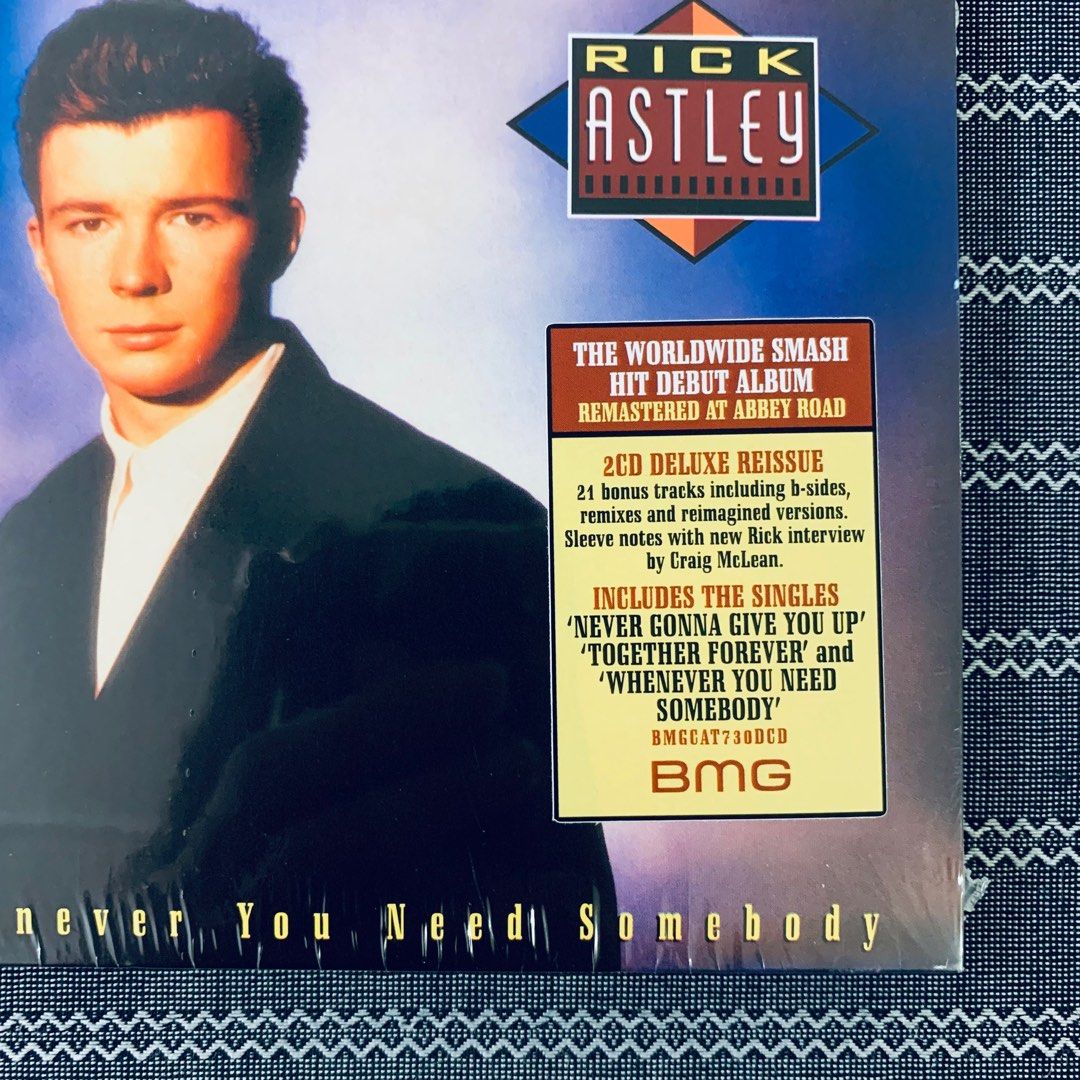 Rick Astley - Whenever You Need Somebody [2022 Deluxe Reissue Edition ...