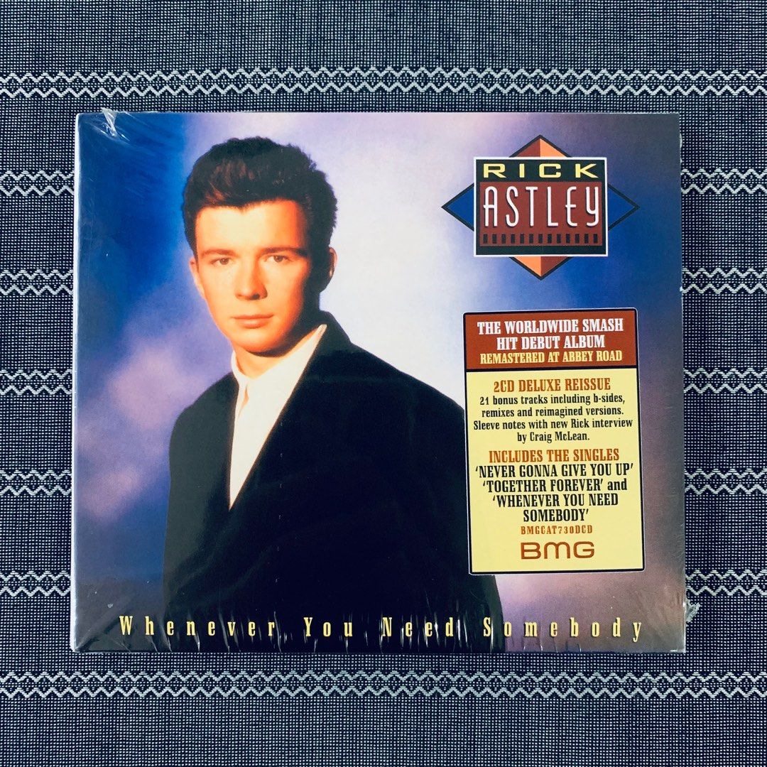 Rick Astley - Whenever You Need Somebody [2022 Deluxe Reissue Edition ...