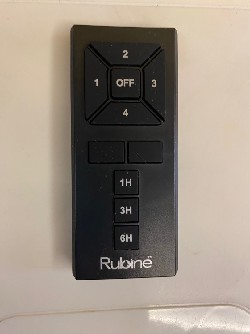 Rubine fan remote, Furniture & Home Living, Lighting & Fans, Fans on ...