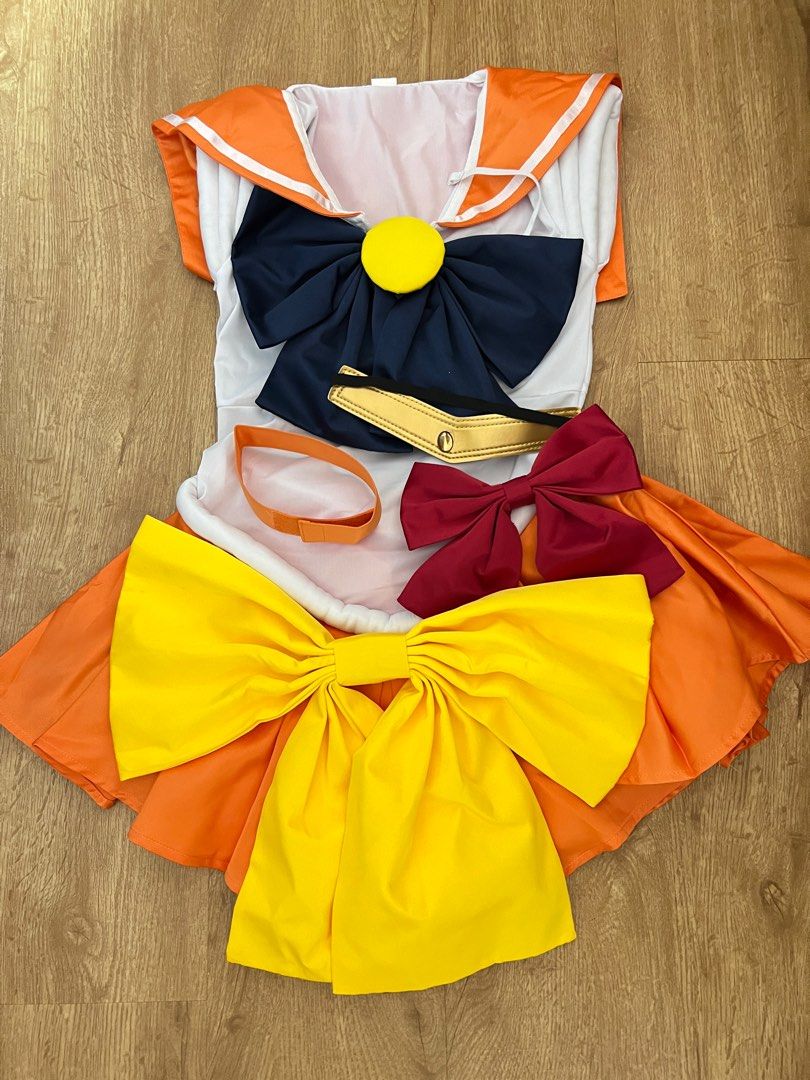 Sailor Moon Halloween Costume Sailor Venus, Women's Fashion, Dresses ...